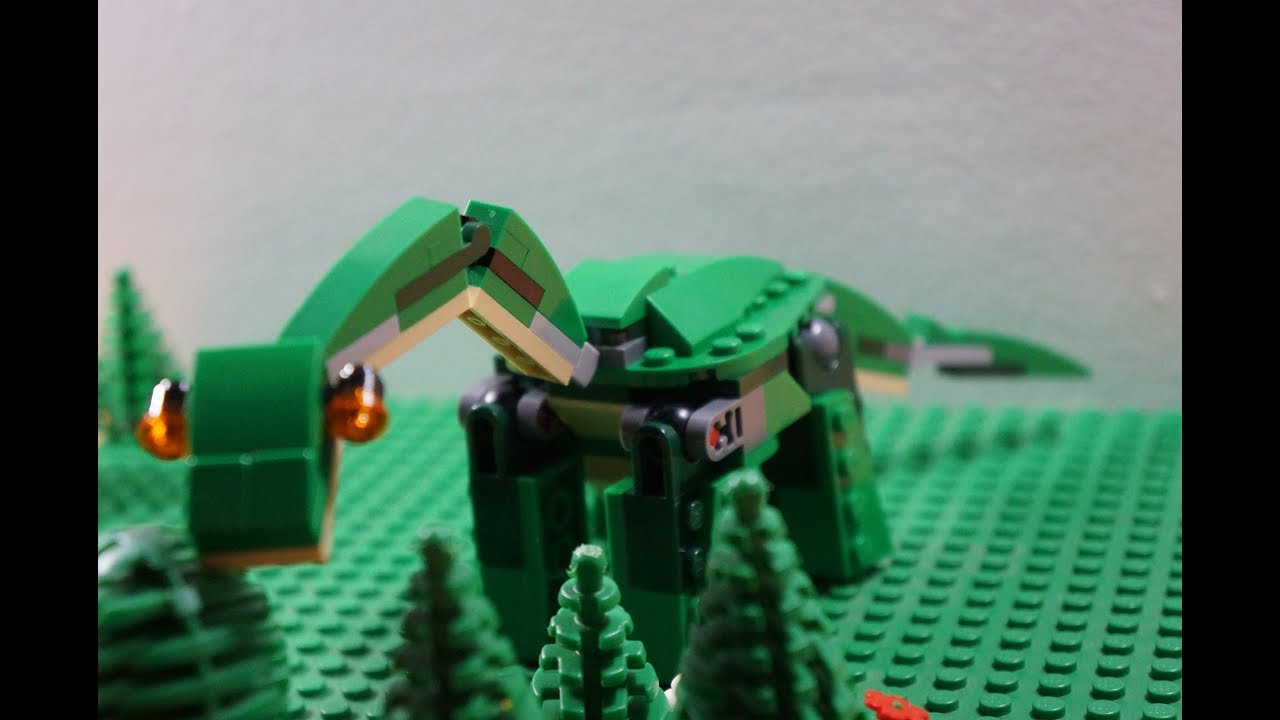 Lego 31058 Brontosaurus Set 4 - YouTube