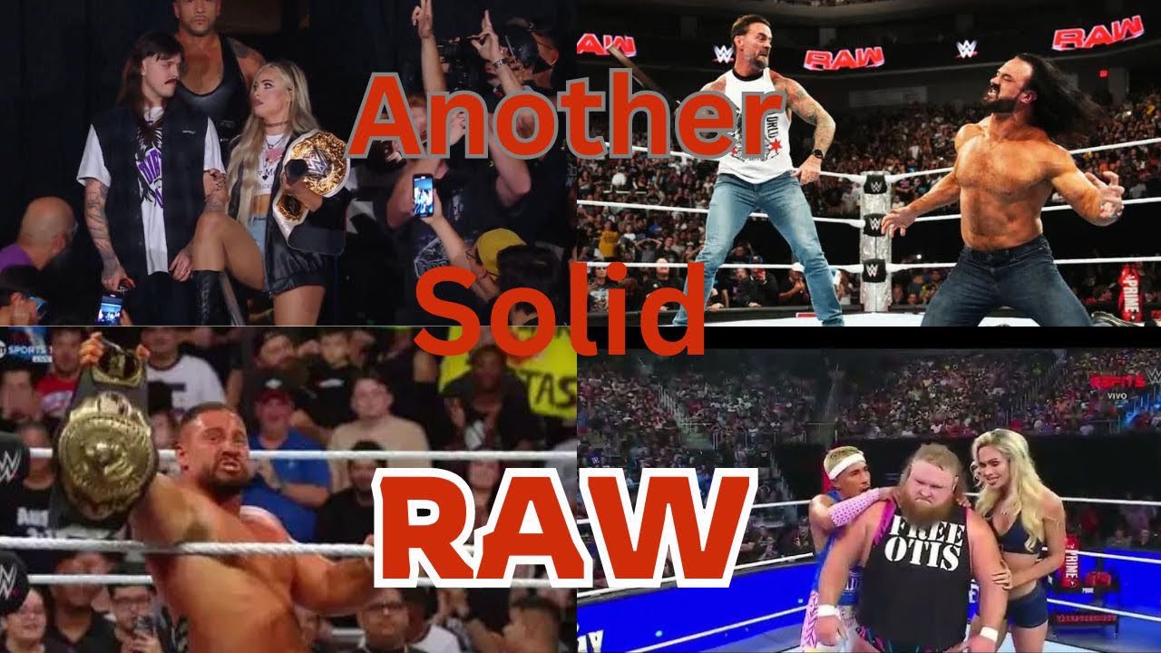 WWE Raw was SOLID this week | Raw Review | A good standard these days ...