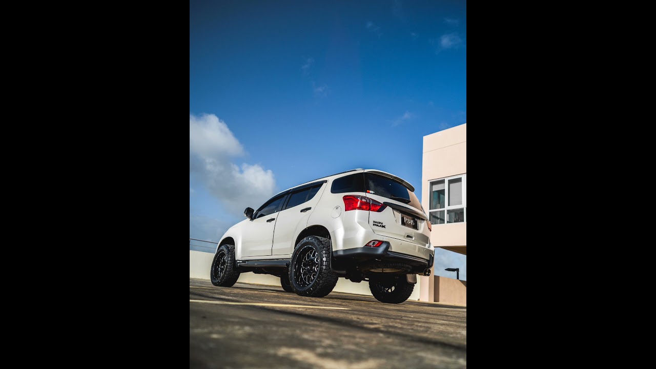 VAM 2015 Isuzu Mux Lifted and Modified! Wheel setup change! 20x12!!!! # ...