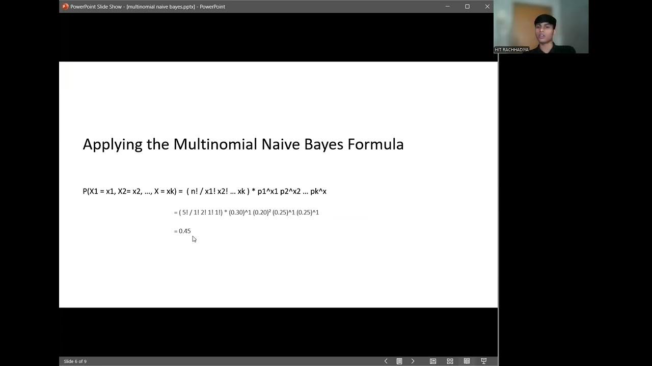 Multinomial Naive Bayes - YouTube