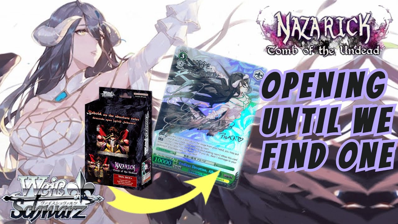 SILVER SIGNATURE ALBEDO IS BEAUTIFUL😍 !! NAZARICK TRIAL DECK REPRINT ...