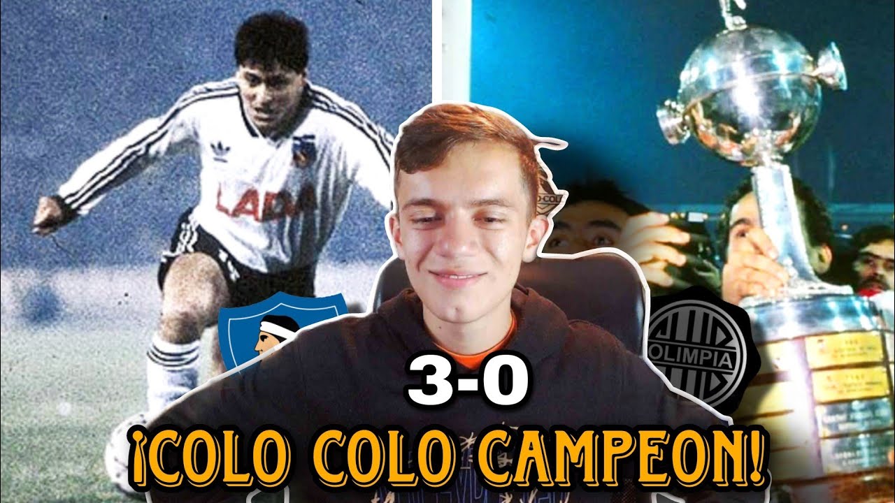 REACCION AL COLO COLO 3 OLIMPIA 0 (1991) - FINAL - CAMPEONES DE COPA ...