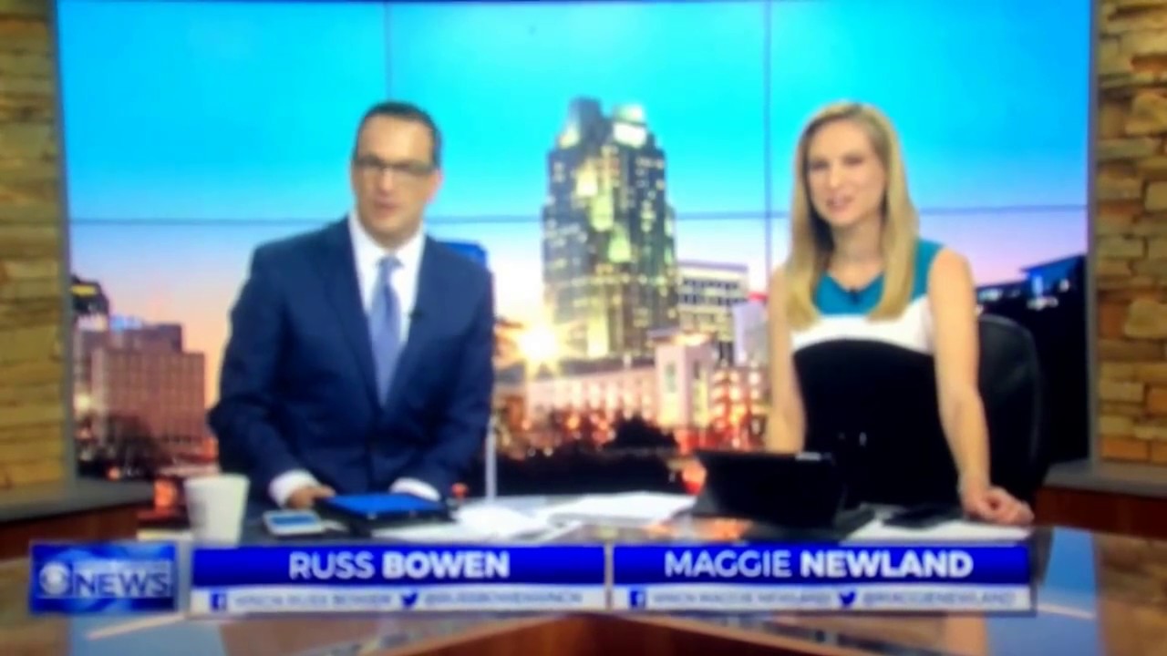 WNCN CBS North Carolina News at 6:00am open April 4, 2017 - YouTube