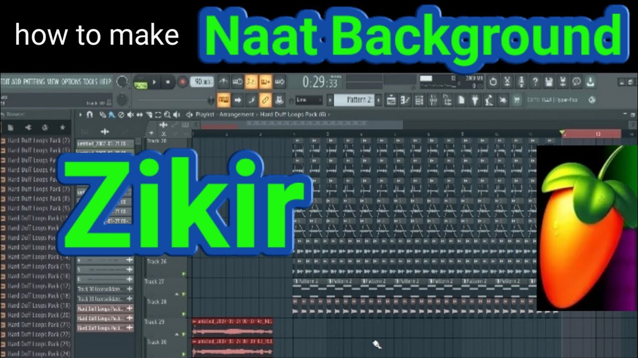 How To Make Naat Background Zikir | জিকির মিক্সিং | Fl Studio21 - YouTube