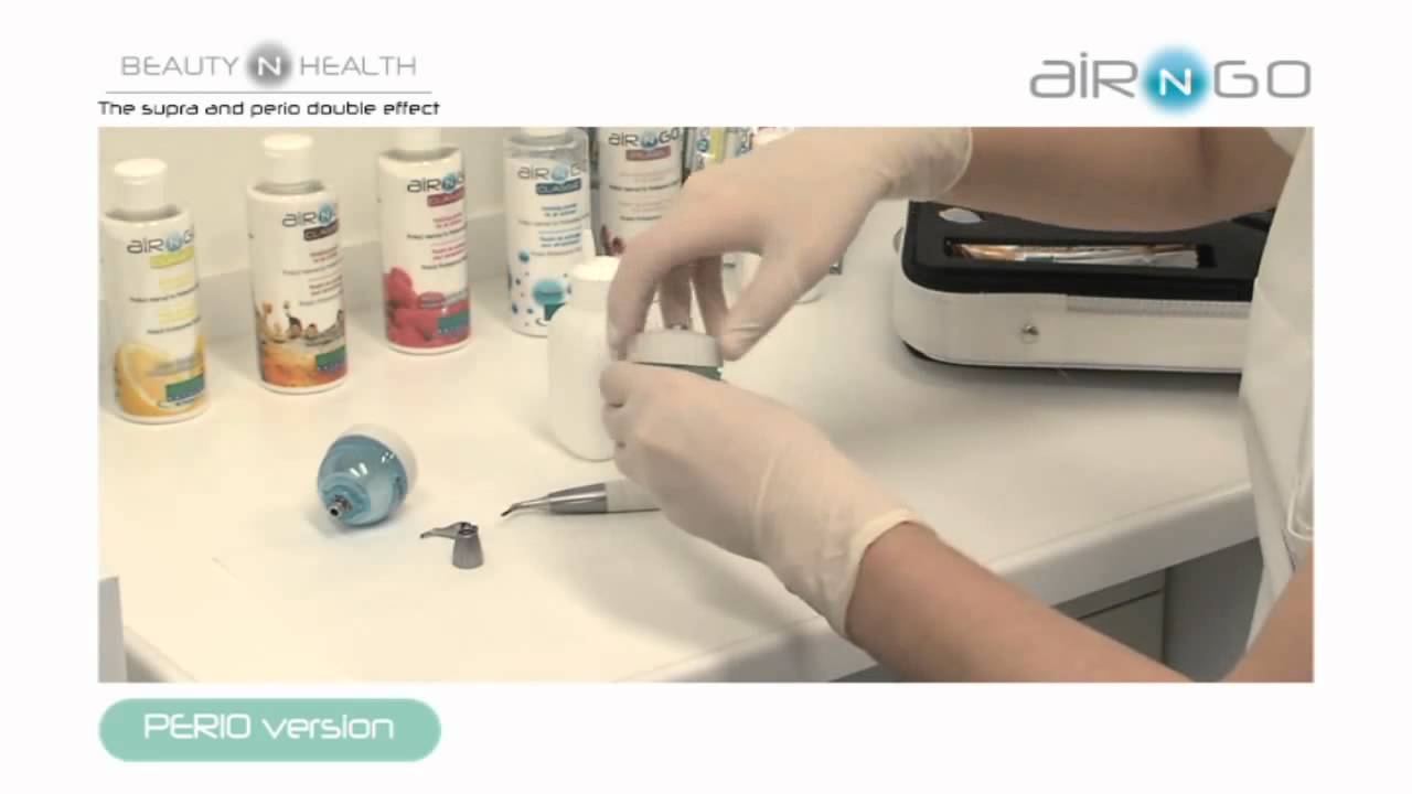 AIRNGO by SATELEC - The New DENTAL AIR POLISHER from ACTEON Group - YouTube