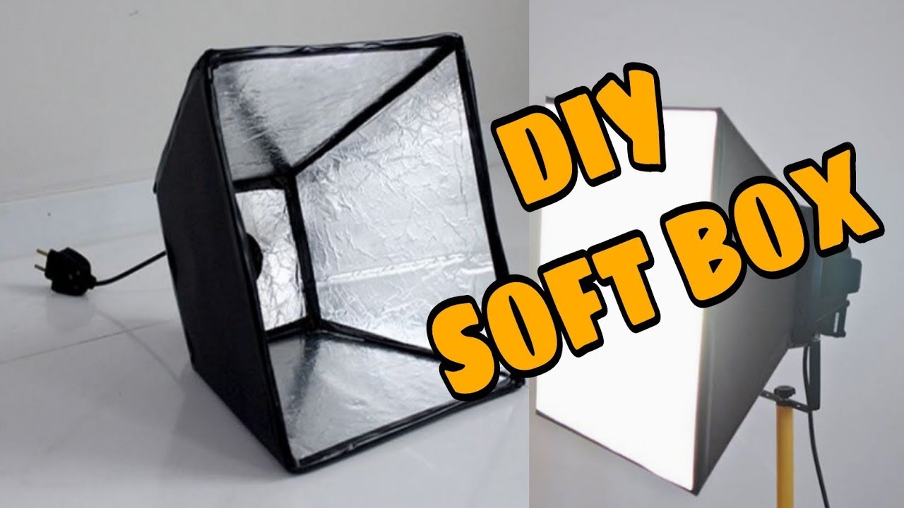 How I Made my own Soft box (DIY) - YouTube