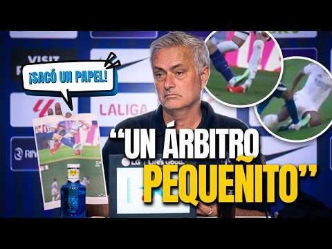 🚨 MOURINHO SACA UN PAPEL Y EXPLOTA: \