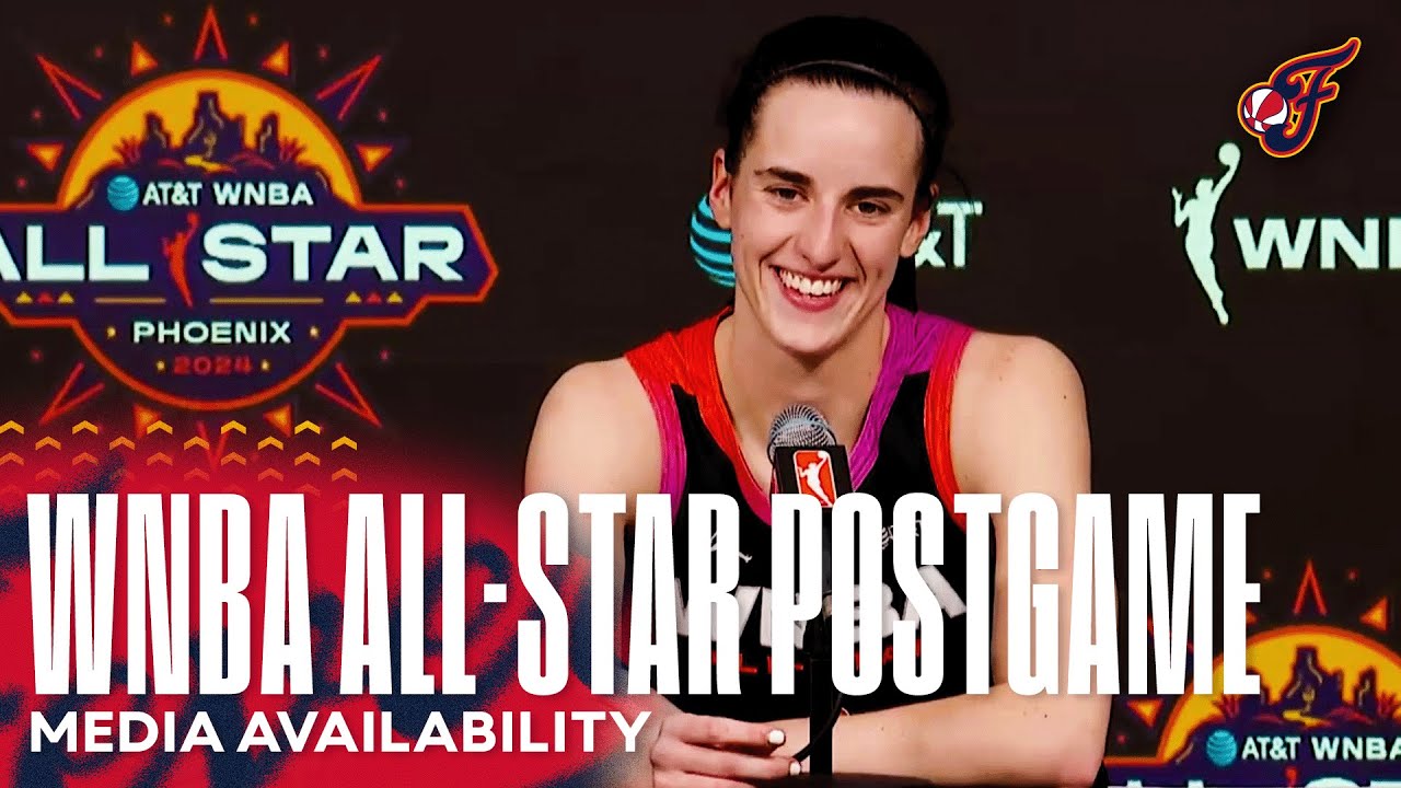 Caitlin Clark WNBA All-Star Postgame Media Availability | July 20, 2024 ...
