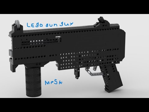 LEGO MP5K (free instructions) - YouTube