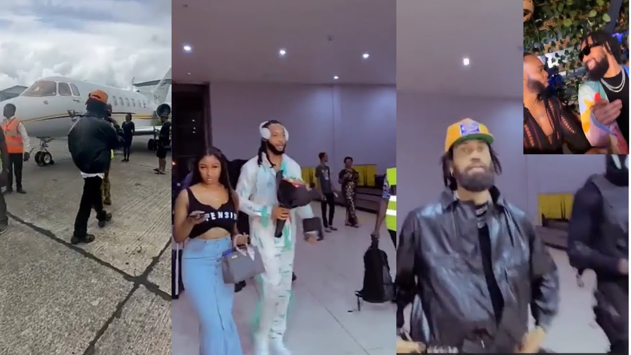 Phyno And Flavour Touchdowns Port Harcourt - YouTube