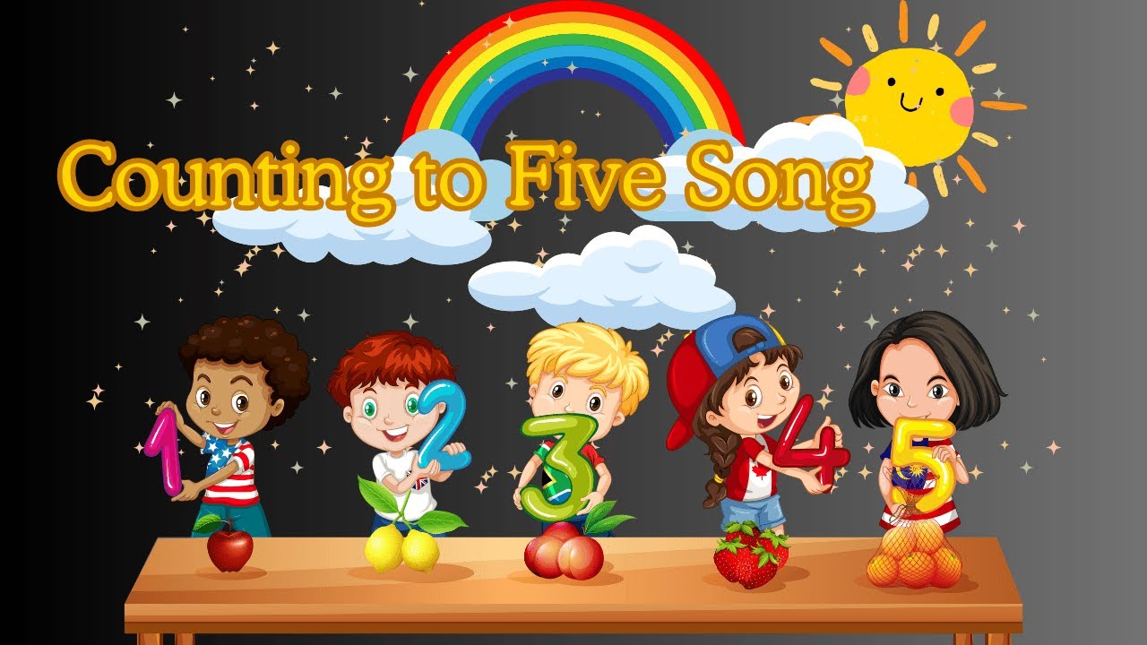 Counting to 5 Song for Kids | Fun & Easy Counting Song with Actions ...