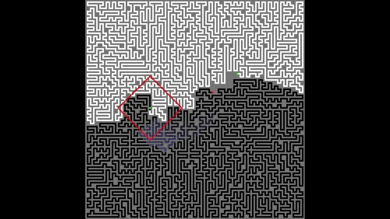 Advent of Code 2024 Day 20 - visualization - YouTube