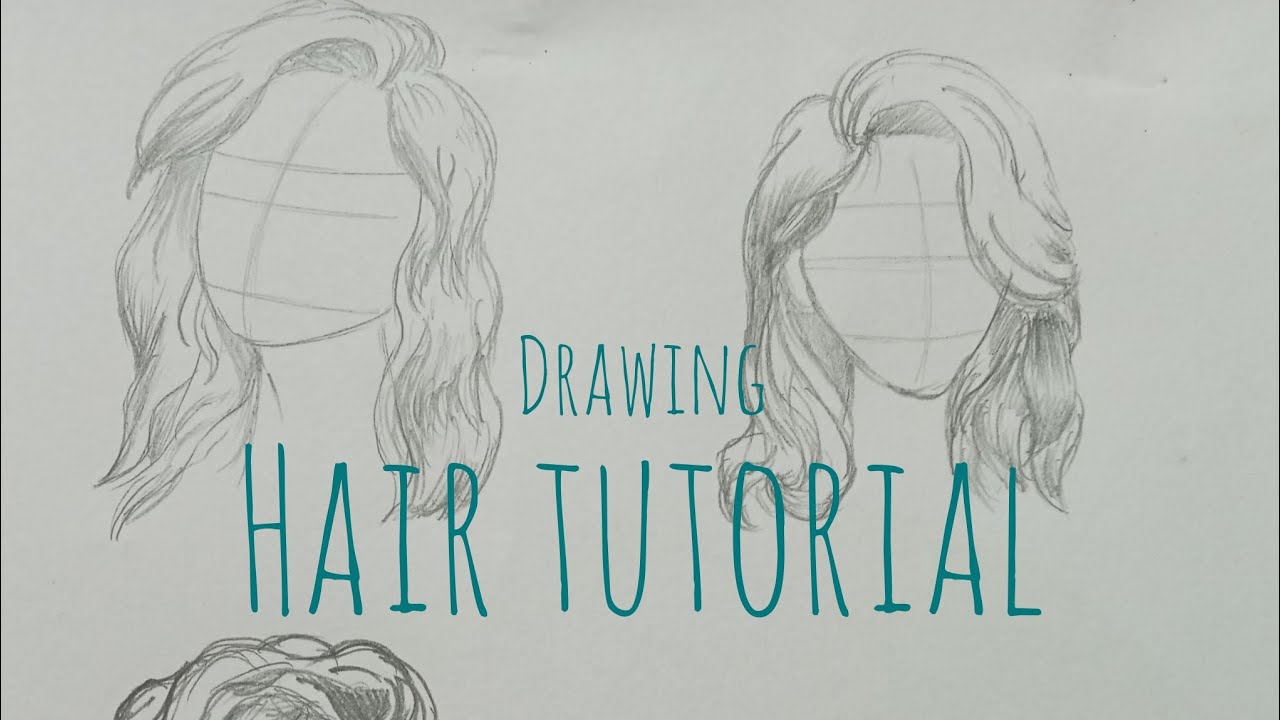 drawing hair tutorials/drawing images/ hair tutorials - YouTube