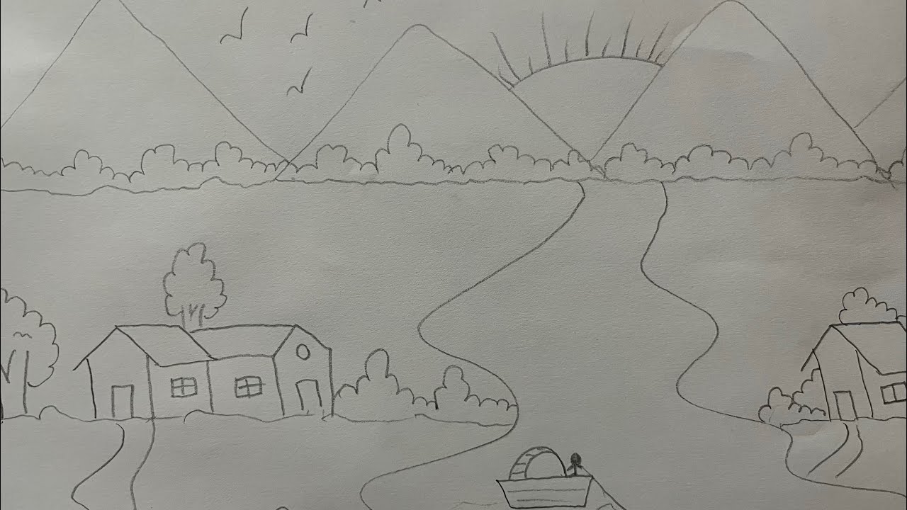 Bachpan ki sbse pheli drawing ️ - YouTube