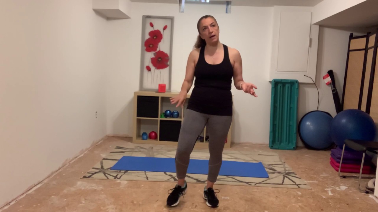 No Equipment - Jog, Skip, Core & Abs Circuit - YouTube