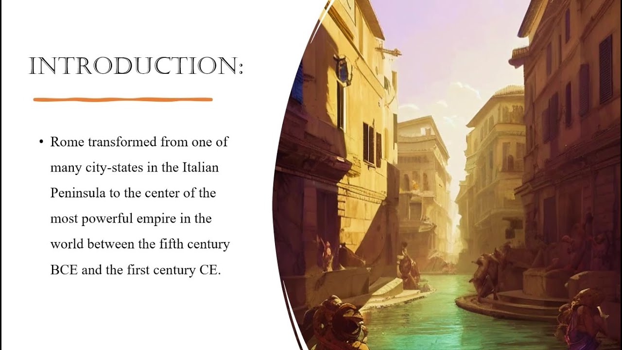 Rise Of Rome: A PowerPoint Presentation. - YouTube