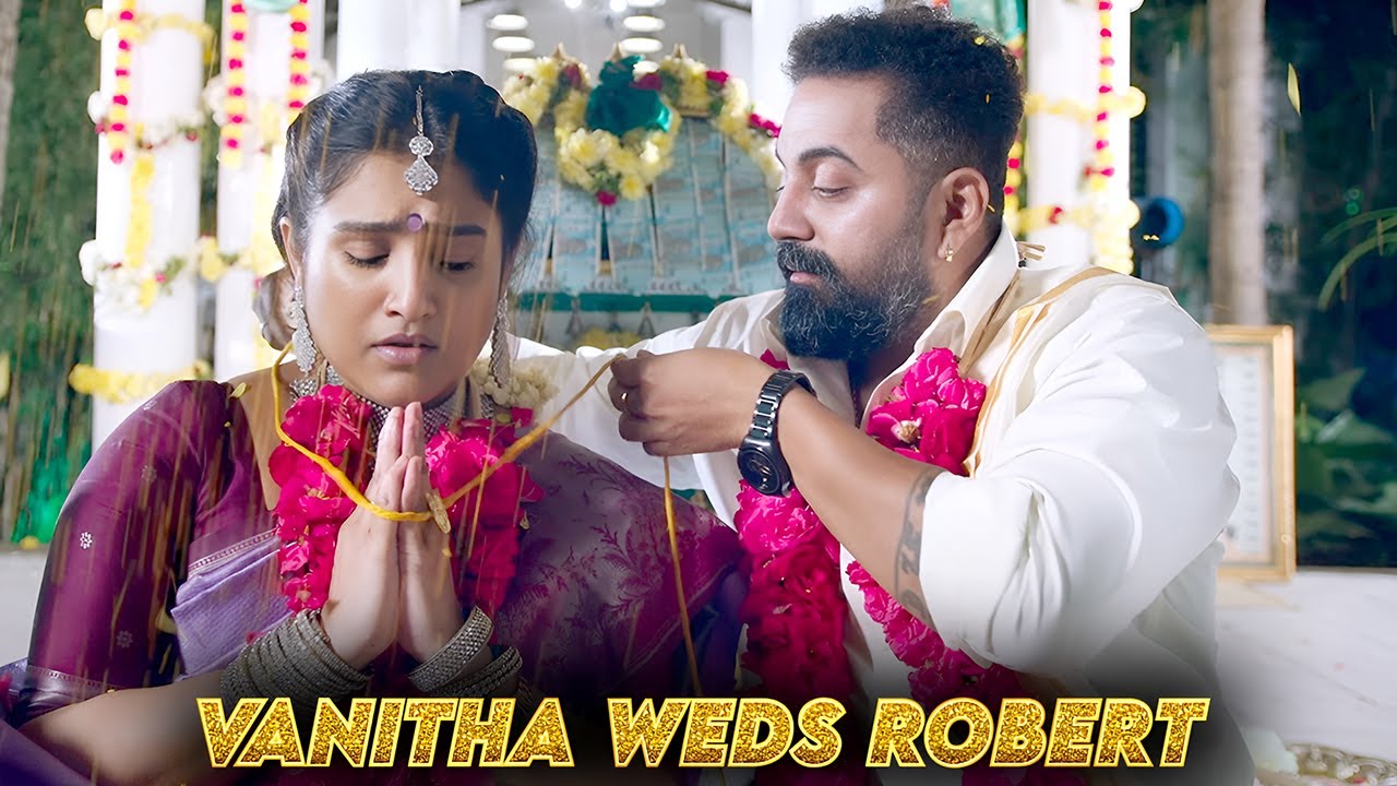 Vanitha Vijayakumar Marriage video 😍 Robert Weds Vanitha Wedding Promo - MRS & MR Movie Glimpse ...