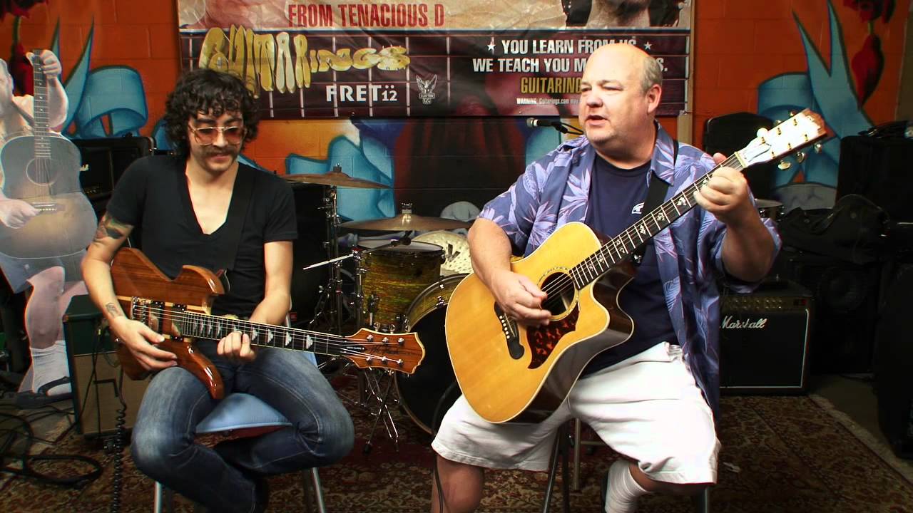 Guitarings - History of Tenacious D Tutorial - YouTube