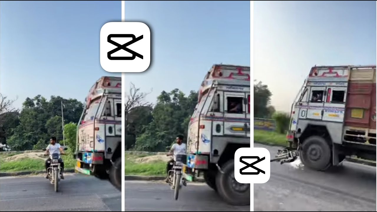 Fake Car Accident Video Editing - Capcut | Truck Accident Reels Editing ...