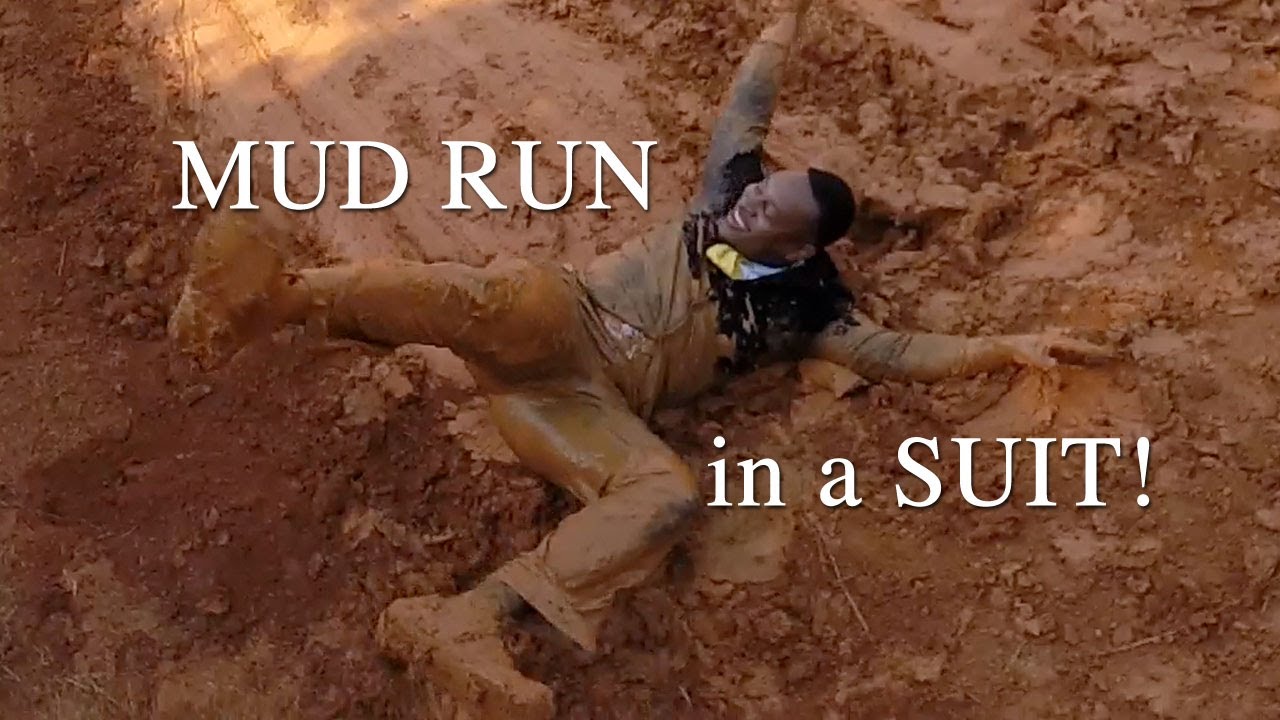 3 Mile Zombie Mud Run In A Suit With Larry Pickett Jeff Teague And Zack Teague Youtube