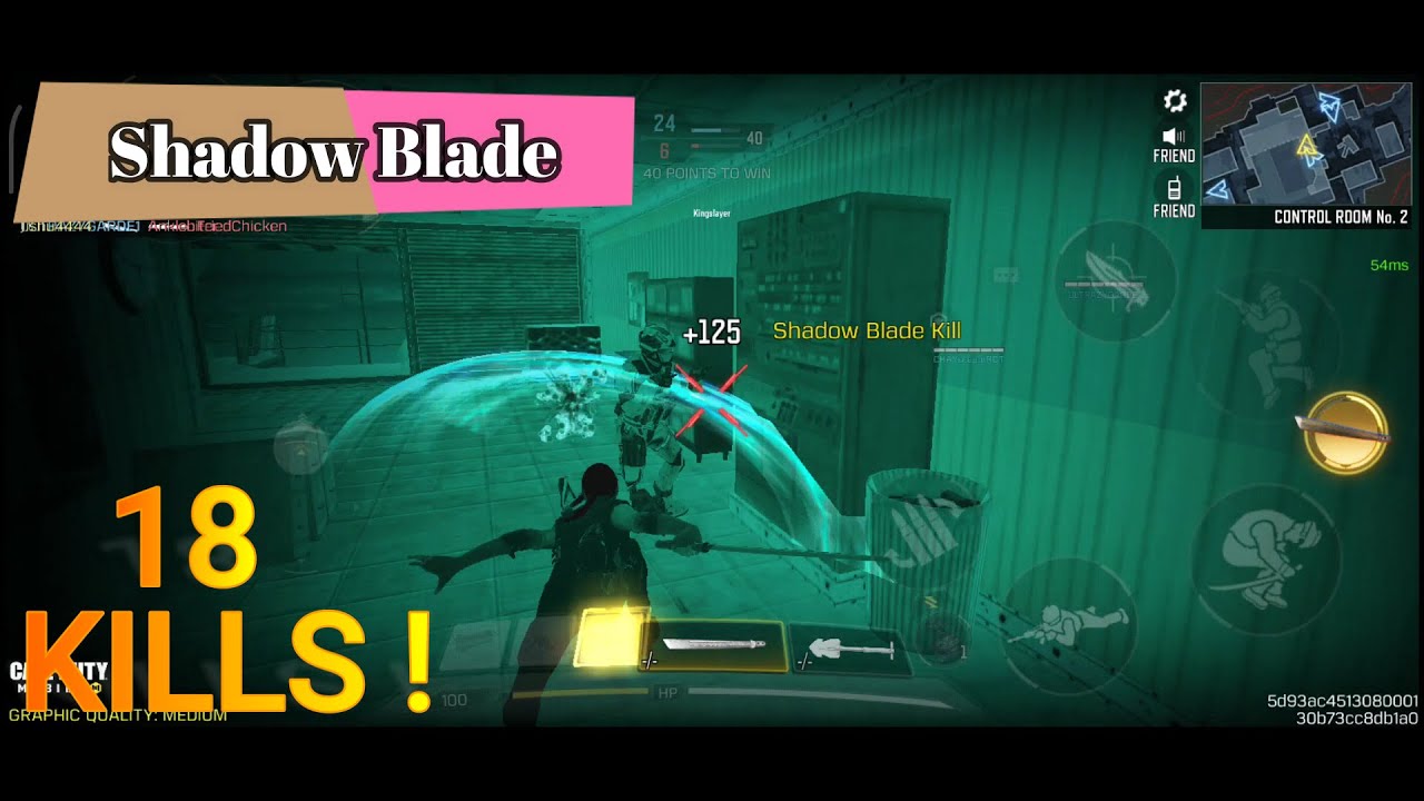 Shadow Blade-CoDM || Multiplayer Gameplay || SUMMIT || MVP - YouTube