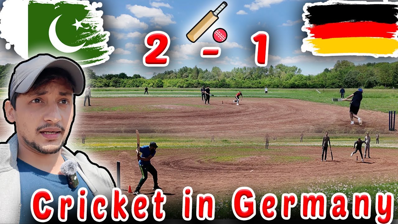 Playing Cricket in Germany 🏏 🏏 || Cricket Day in Germany - YouTube