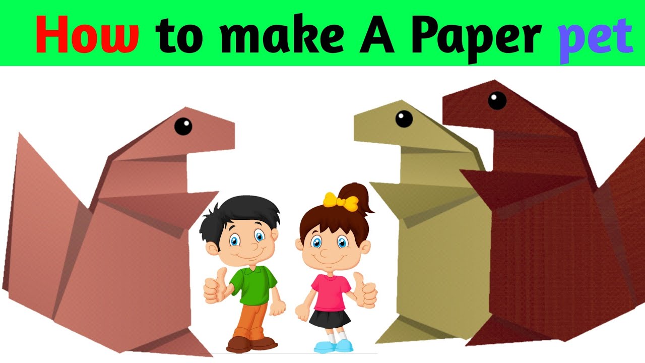 🦖 कागज से बनाओ नया डायनासोर 🦖 | Mr. Charge Blaster | How to make ...