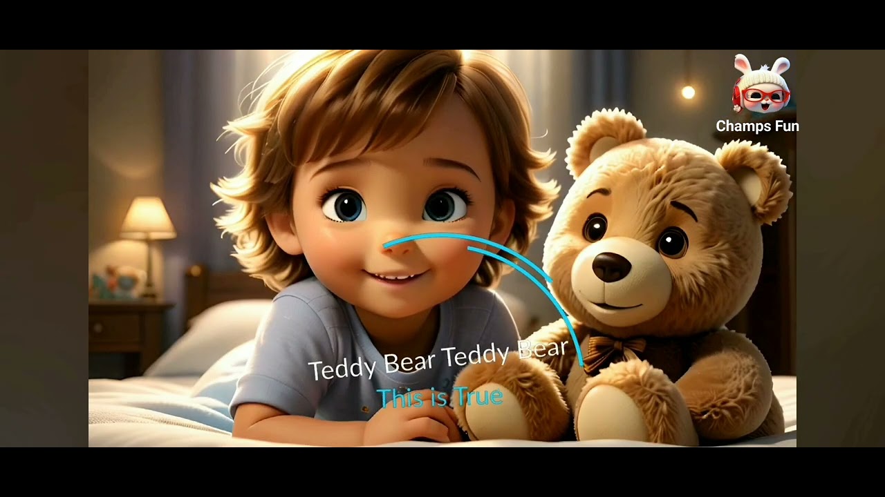 Teddy Bear, Teddy Bear: A Classic Nursery Rhyme for Kids @ChampsFun ...