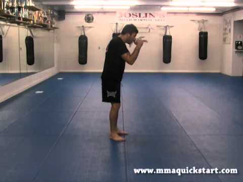 Beginner MMA - Alternating Push Kick Drill - YouTube