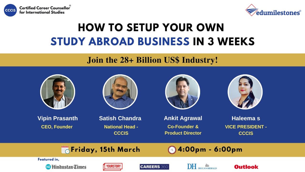 How To Start Your Study abroad Business in 3 Weeks - 15th March, 2024 ...