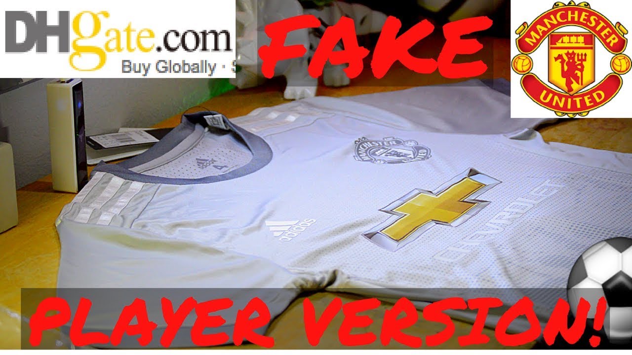 Fake Manchester United 17/18 3rd kit unboxing/review ⚽🔥 player version ...
