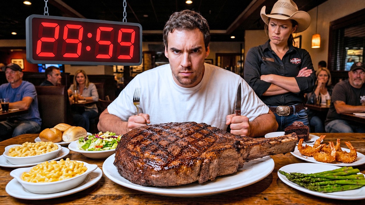 I Tried to Beat Extreme Restaurant Food Challenges - YouTube
