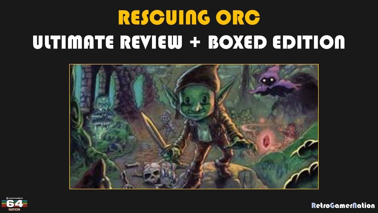 Rescuing Orc (C64) - Ultimate Review + Boxed Edition - YouTube