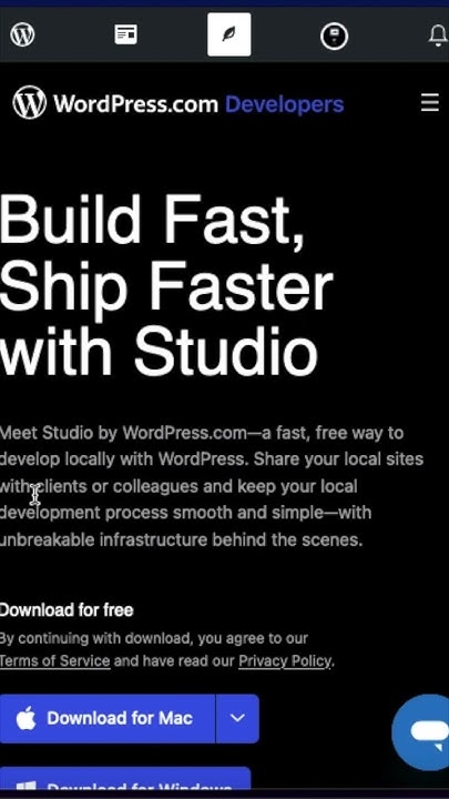 What is Studio by WordPress? #wordpress #buntywp - YouTube