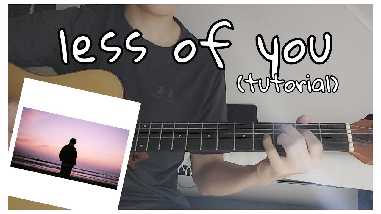 less of you - keshi (quick guitar tutorial with tabs) - YouTube