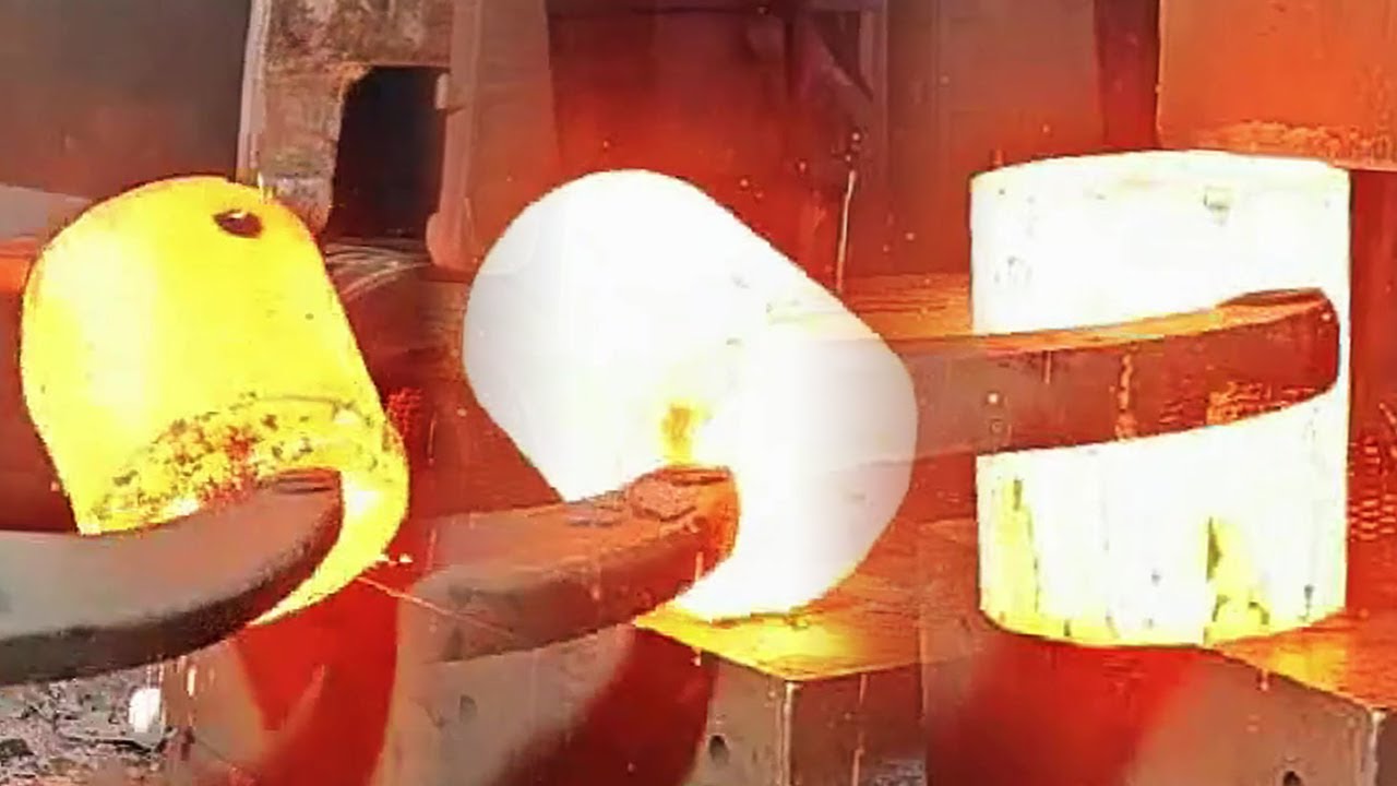 How To Professionally Forge Steel Billets EP1020 - YouTube