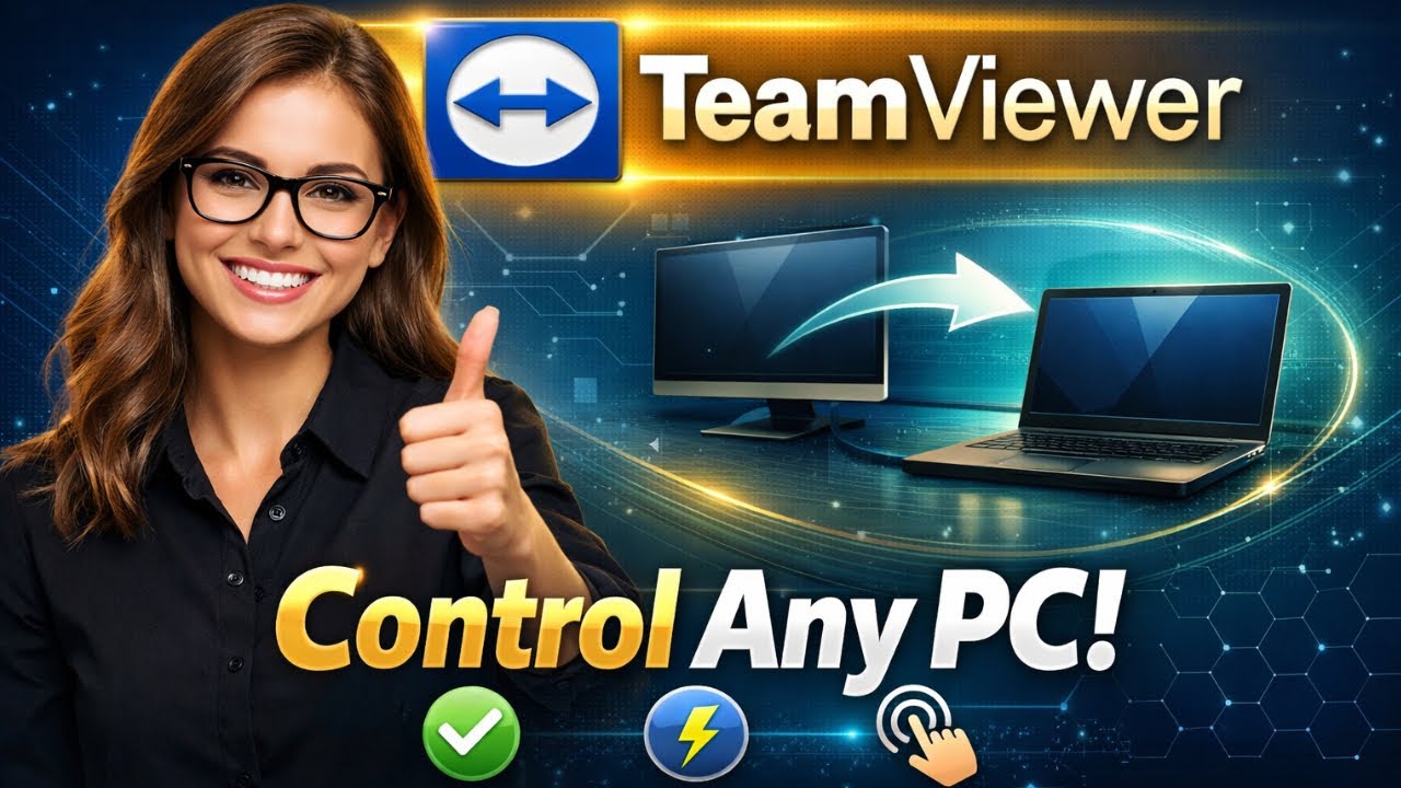 How to Use TeamViewer (Step-by-Step for Beginners) - YouTube