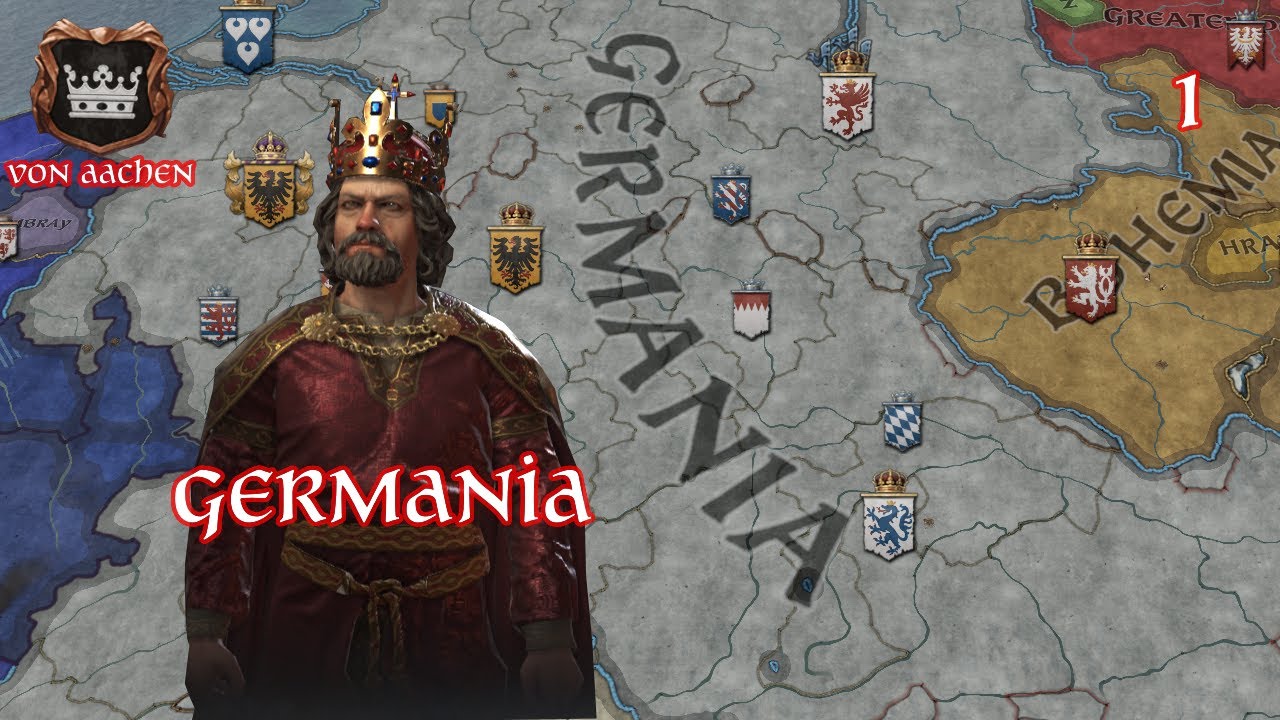 Crusader Kings 3 - Germania - von Aachen 1 - YouTube