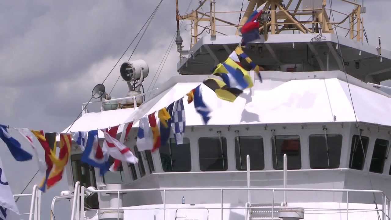 Presentación del buque científico Coriolis II - YouTube