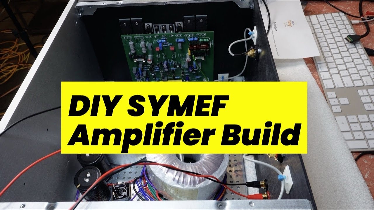 Building a SYMEF Stereo Amplifier Pt3 - Assembly & DC Protection Test ...