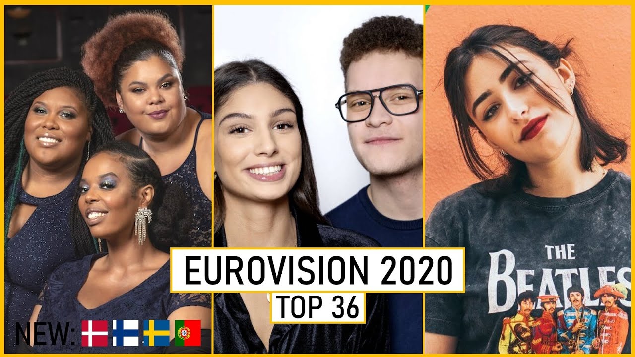ESC 2020 | TOP 36 SO FAR | ESC LORAN - YouTube