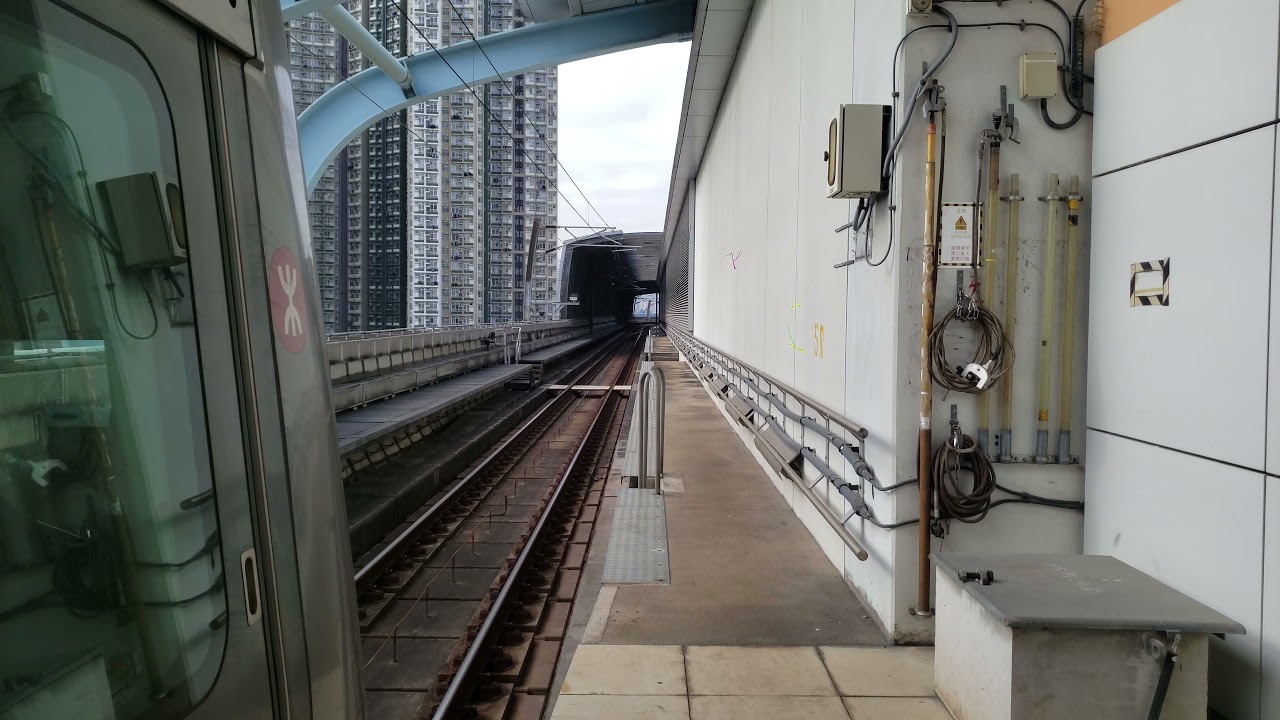 港鐵 屯馬綫 TML C-Train D427/428 駛離天水圍站1號月台 - YouTube