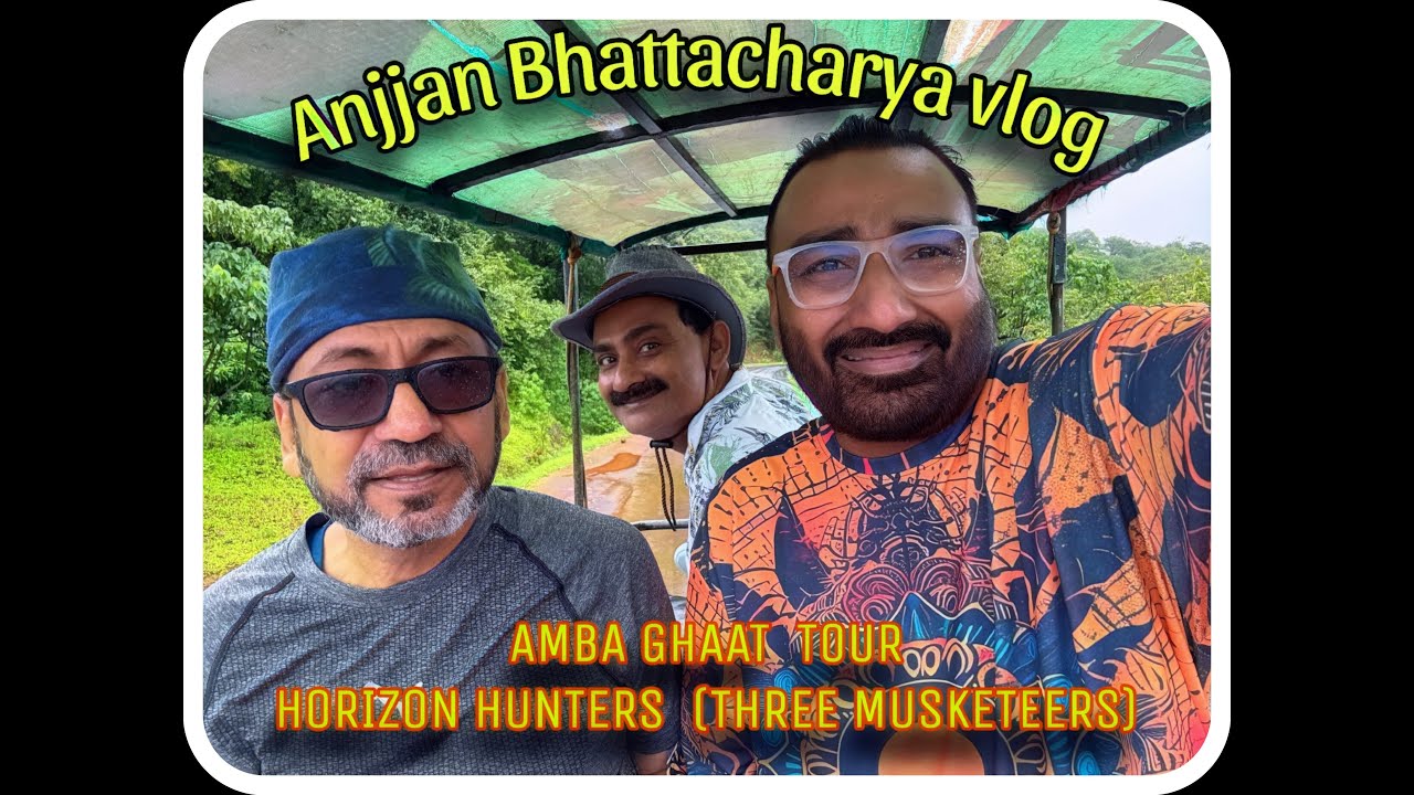 Anjjan Bhattacharya vlog Amba Ghaat River Side county tour Maharastra ...