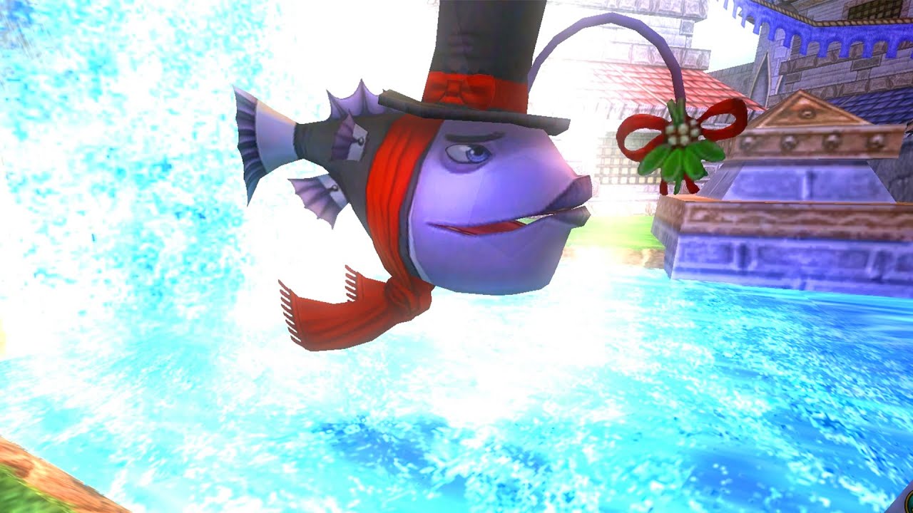 Wizard101: Catching Yuletide Fish and Crafting Music Scrolls! - YouTube