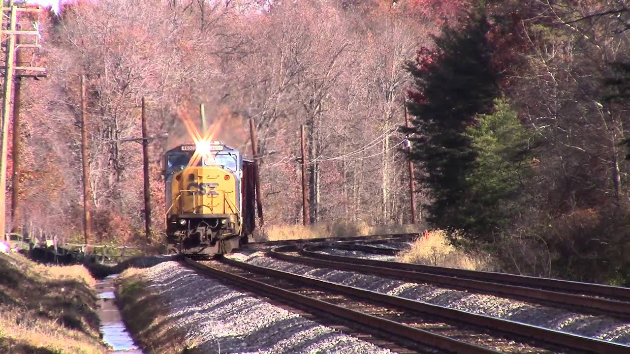 **RARE** CSX SD80MAC 4602 Last Run as a CSX Diesel - YouTube