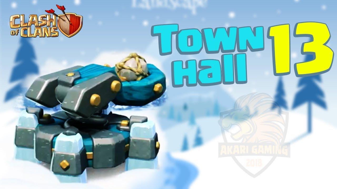 NEW DEFENSE - SCATTERSHOT MÁY BẮN ĐÁ - UPDATE TH 13 Clash of clans ...