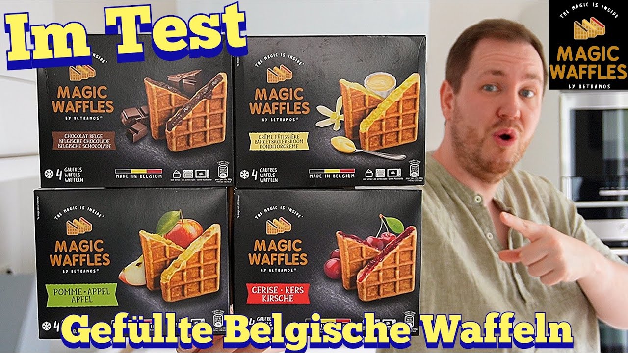 Magic Waffles: Belgische gefüllte Waffeln im Test - YouTube