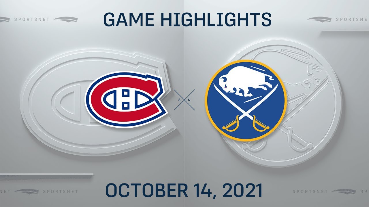 NHL Highlights | Canadiens vs. Sabres - Oct. 14, 2021 - YouTube