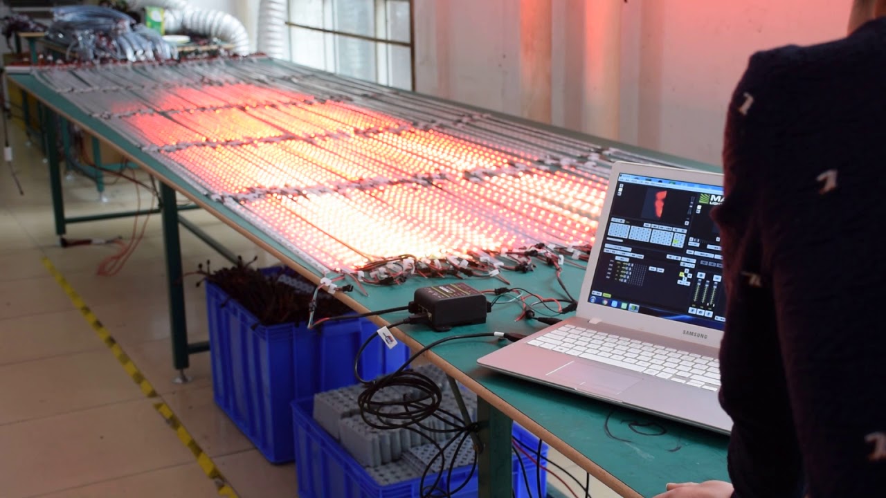 Aoshowled Madrix 5 key entry program Nebula artnet box 8universes ...