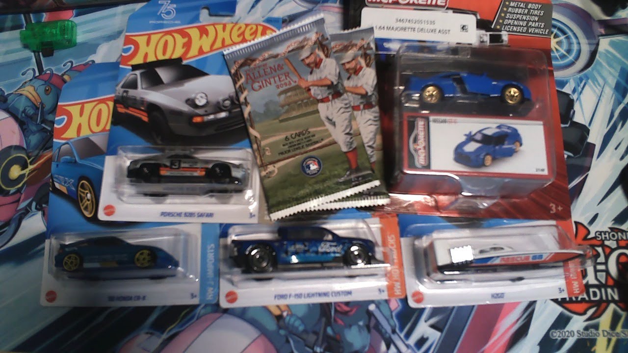 Opening Hot Wheels and Some Baseball Card Packs Maybe Some Pokemon Too ...